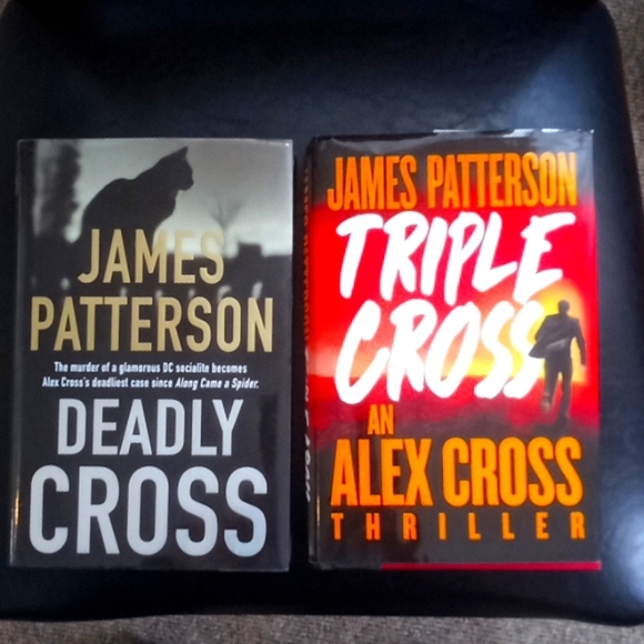Accents | James Patterson Deadly Cross Triple Cross Both 1st Editions | Poshmark